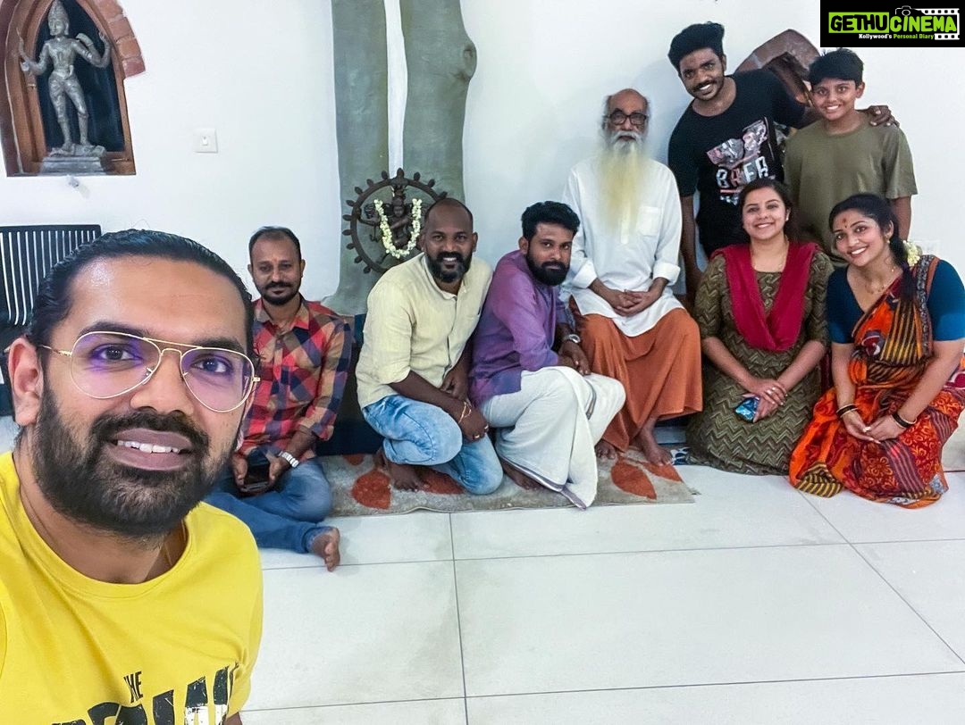 Navya Nair Instagram – With my guru manu master , rehearsal time ...