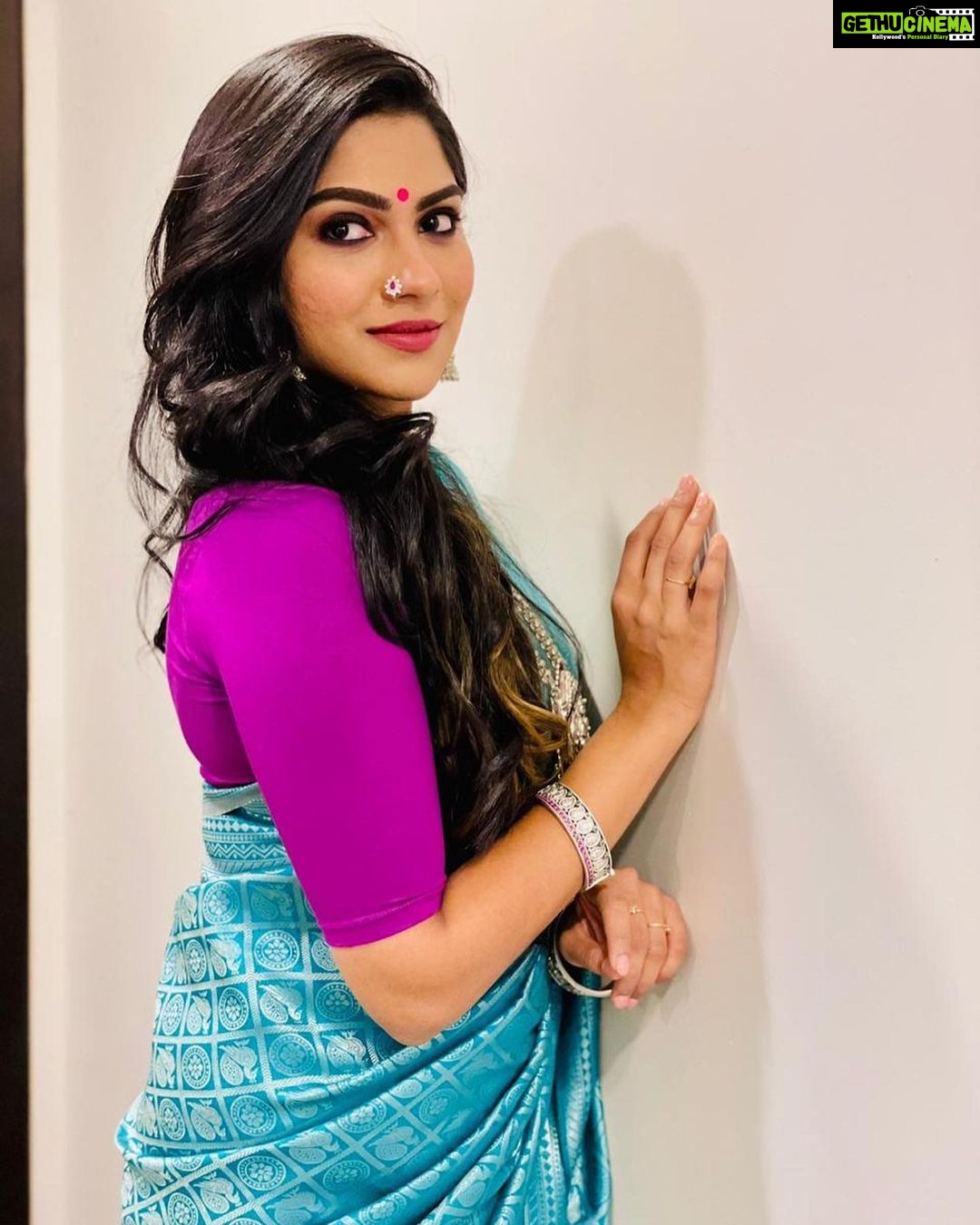 Swasika Instagram – Thank u Abhiii @abilashchicku 😊😊😊 ...