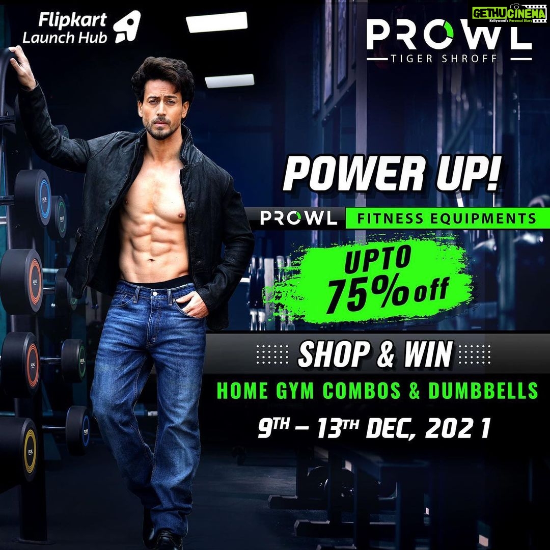 Tiger Shroff Instagram – Elevate your Fitness Game with Prowl! 💪 Shop ...