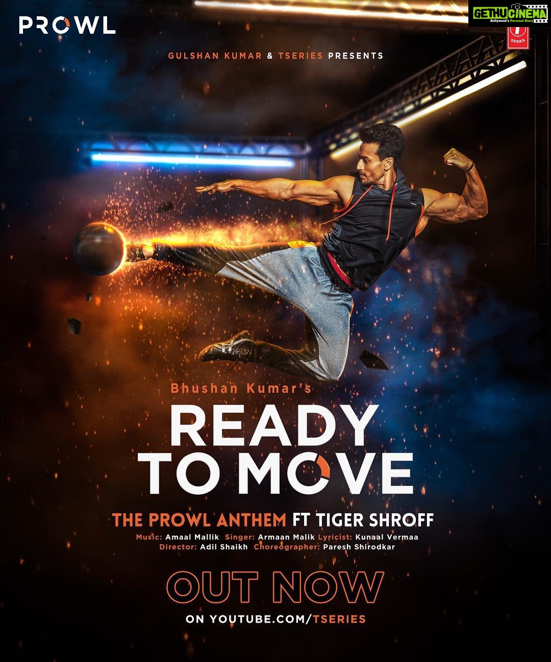 Tiger Shroff Instagram – ‪Get #ReadyToMove guys! Out now let me know ...