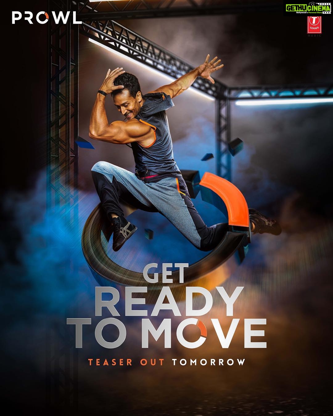 Tiger Shroff Instagram – #ReadyToMove guys? Teaser out tomo ⚡ #PROWL ...