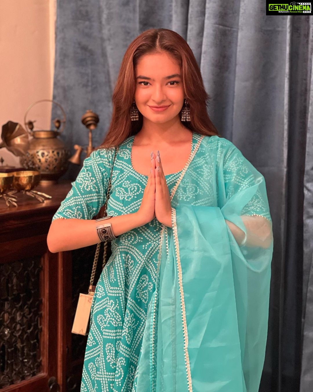 Anushka Sen Instagram – 🙏 | Gethu Cinema