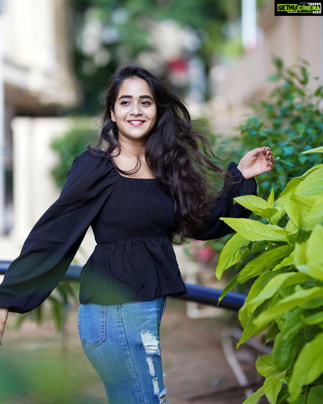 Deepthi Sunaina Instagram – The gap between the life you could live and ...