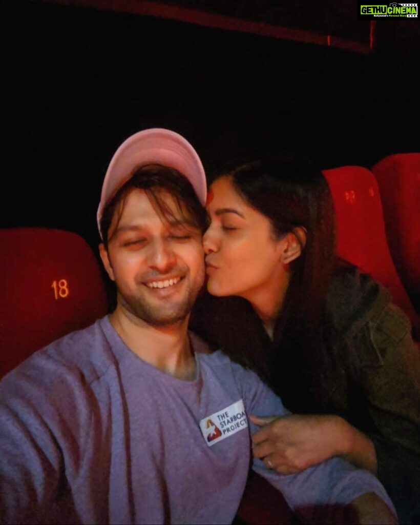 Ishita Dutta Instagram – Us ️ Happy Anniversary vatty I love u ️ ...