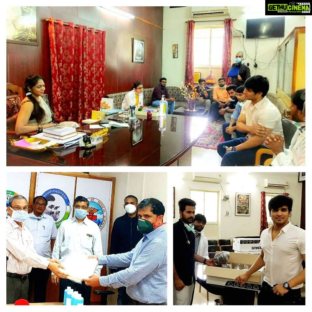 Nikhil Siddhartha Instagram – More Medical Equipment has been delivered ...