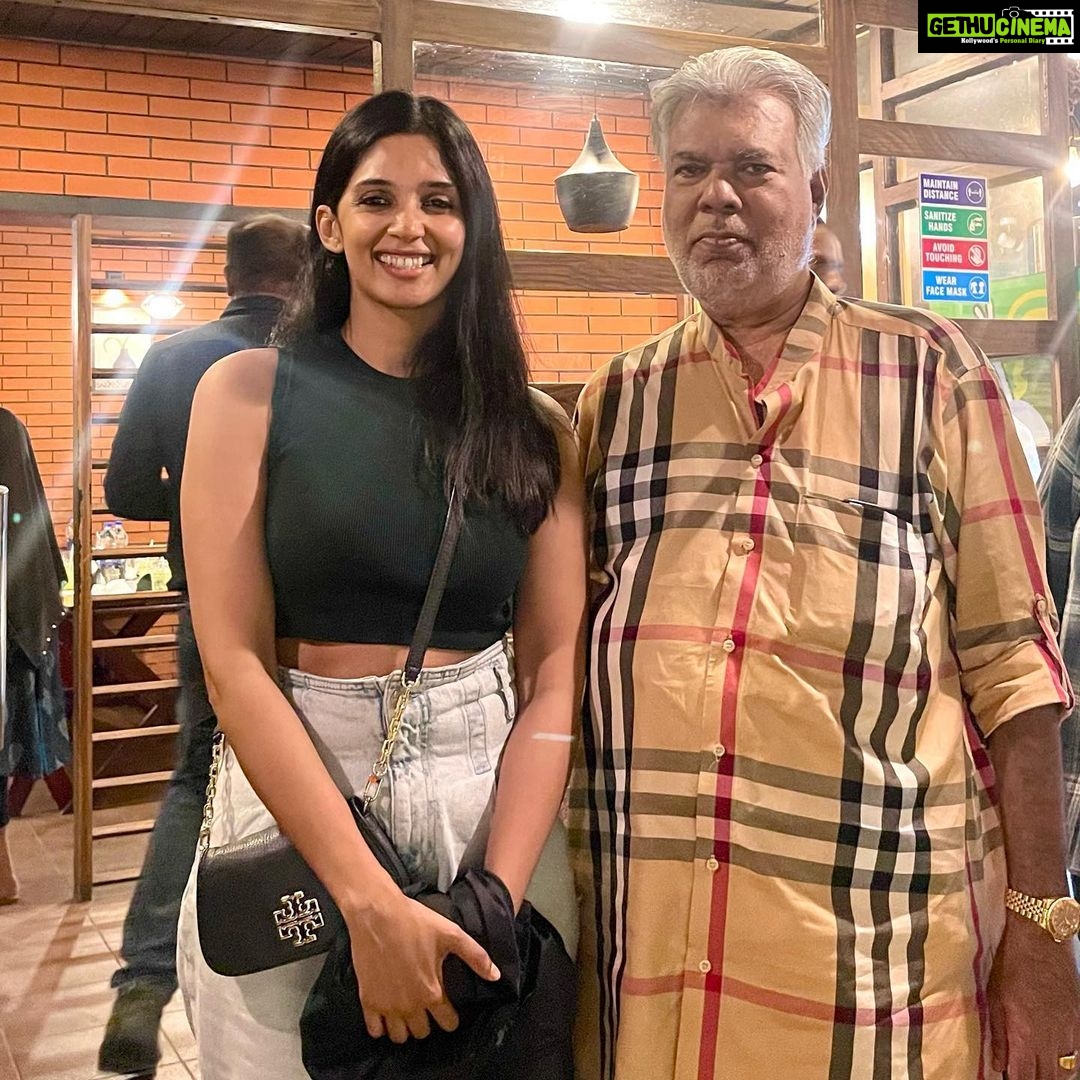 Nyla Usha Instagram – The Creator… The Legend🔥 Joshiy Sir♥️. . Sharing ...