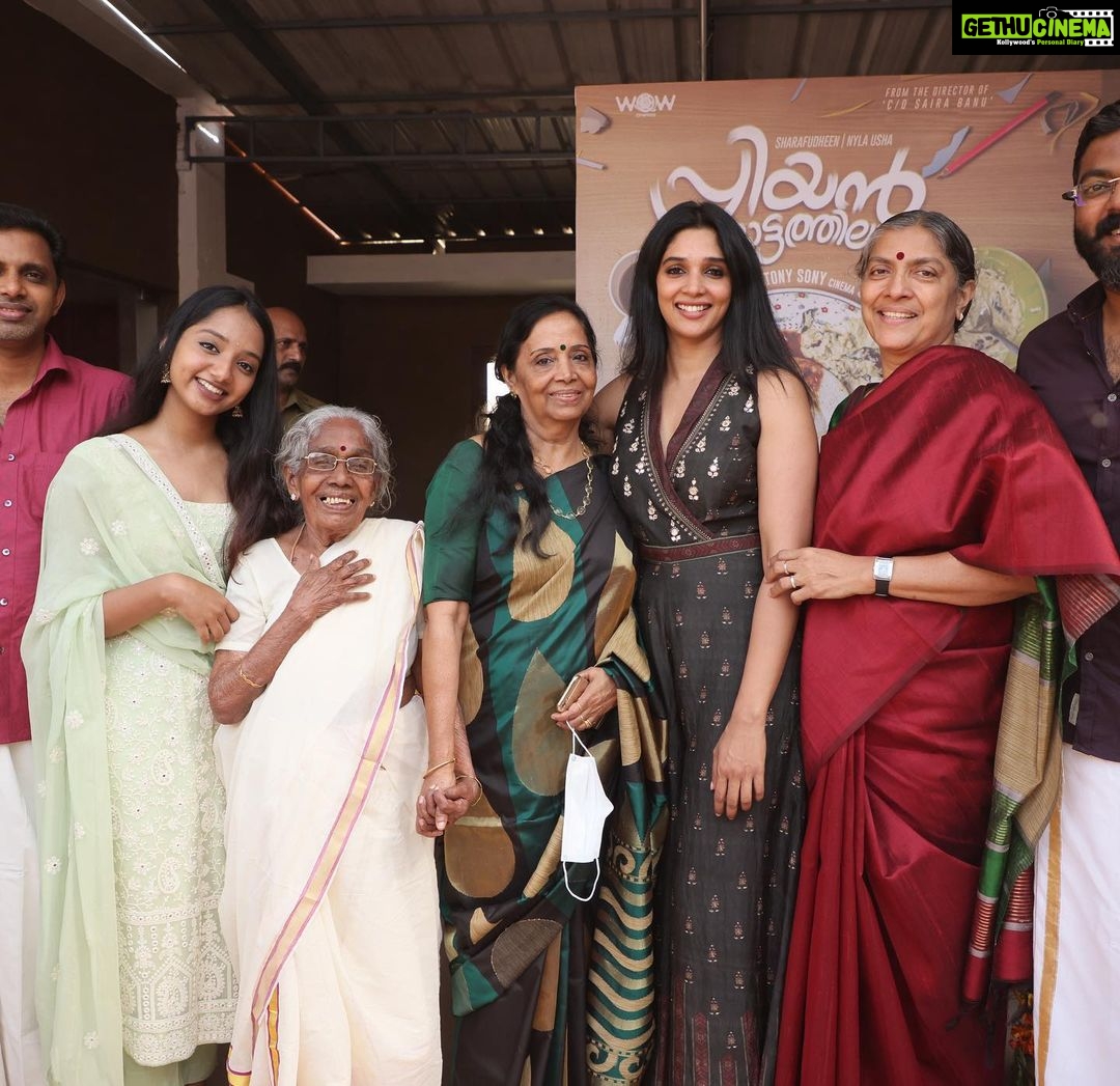 Nyla Usha Instagram – Thanks to everyone from the media press and ...