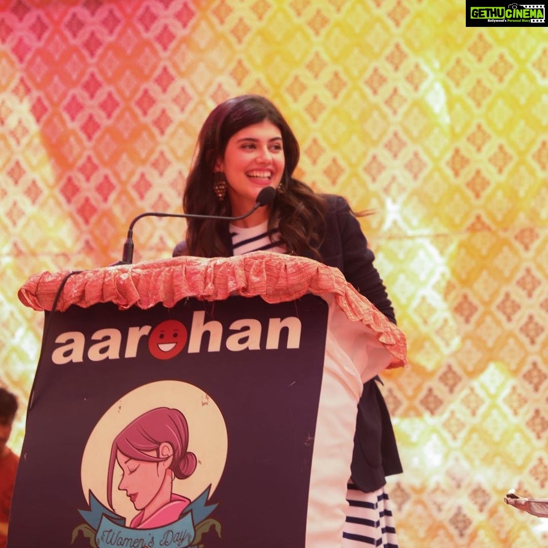 Sanjana Sanghi Instagram – 7 years ago, @aarohan_ngo became an ...