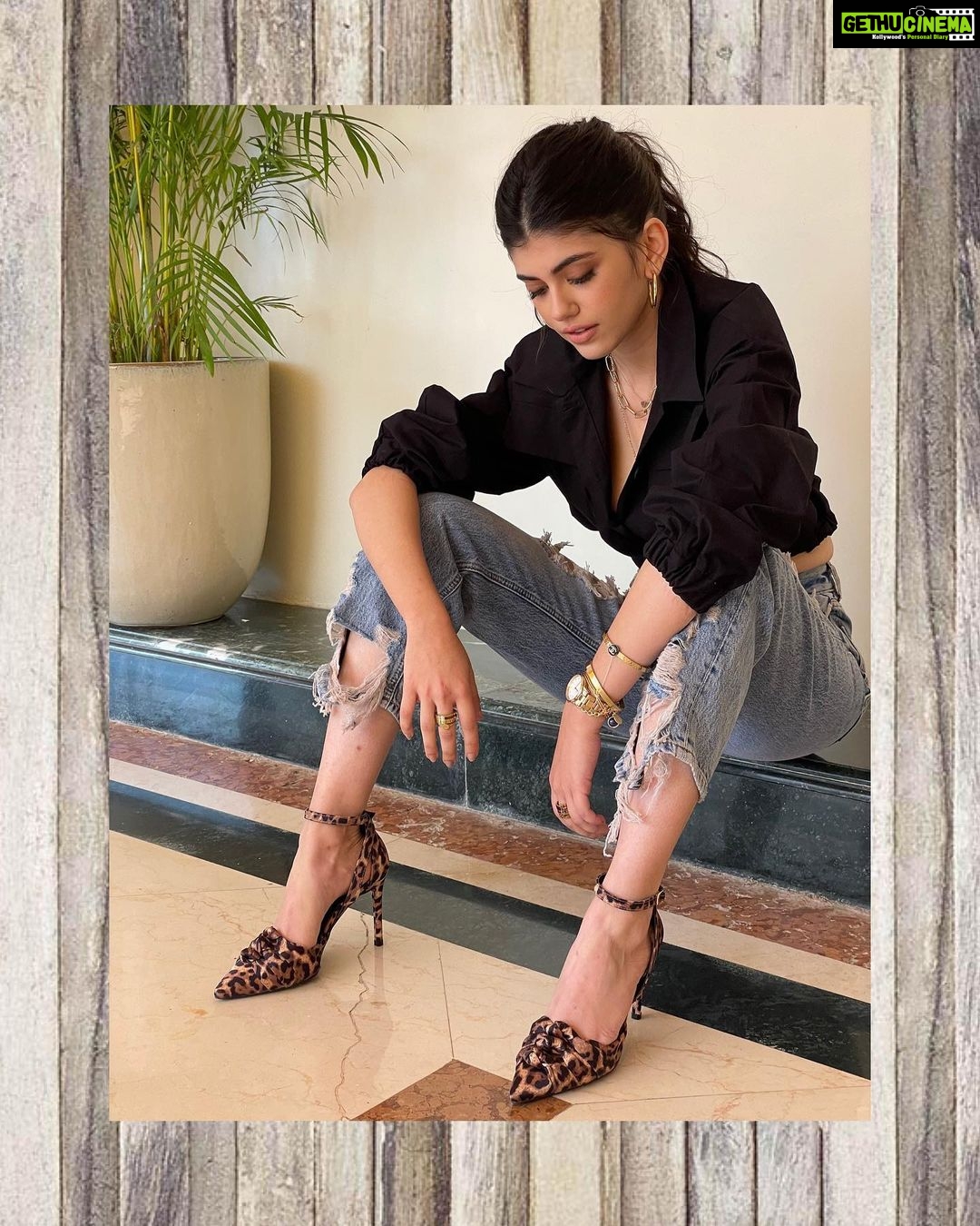 Sanjana Sanghi Instagram - T’was a Dress for Press kinda day ...
