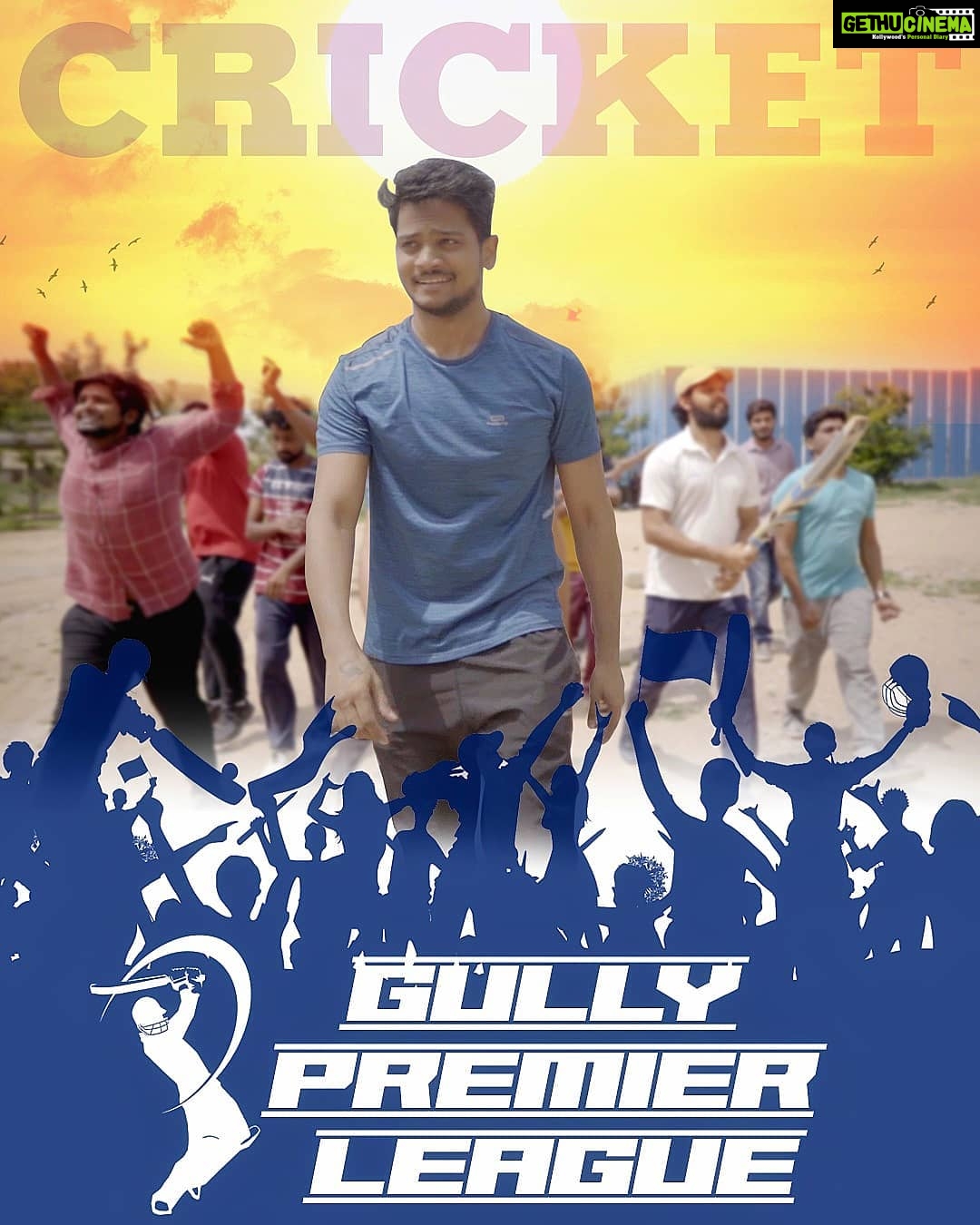 Shanmukh Jaswanth Kandregula Instagram – Gully Premier League 🖤 D. O. P, Editing and D. I ...