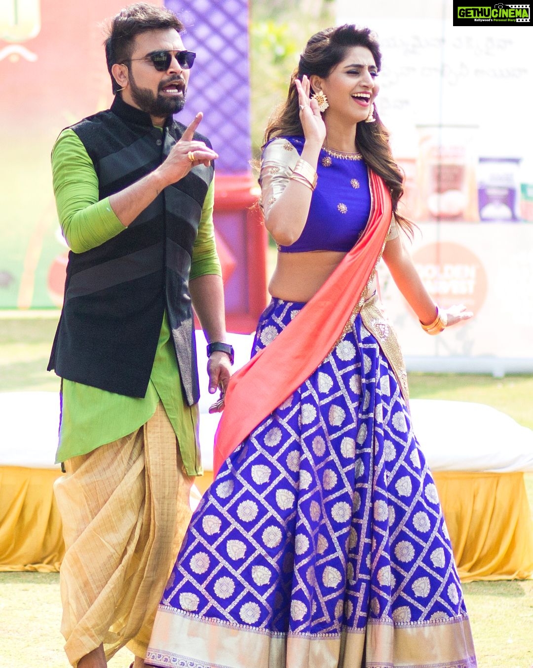 Varshini Sounderajan Instagram – Andhariki Sankranthi subhakanshalu🙏 ...