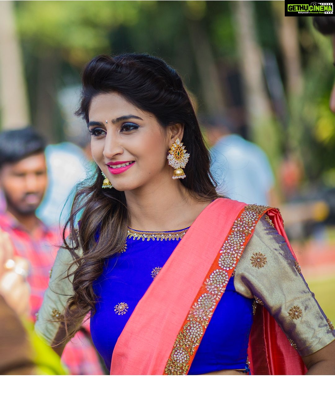 Varshini Sounderajan Instagram – Andhariki Sankranthi subhakanshalu🙏 ...