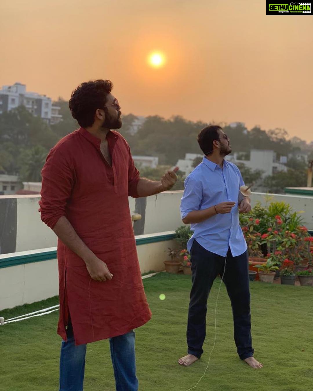 Varun Tej Instagram – Kite flying! Sankranthi tradition! 😊😊😊 #festive# ...