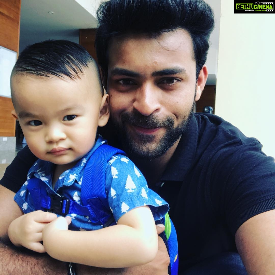 Varun Tej Instagram – Spotted this munchkin on sets! #thailand#shoot ...