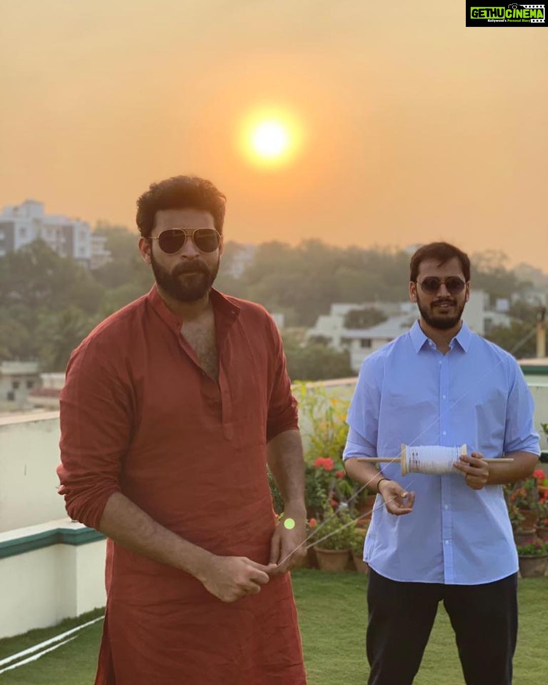 Varun Tej Instagram – Kite flying! Sankranthi tradition! 😊😊😊 #festive# ...