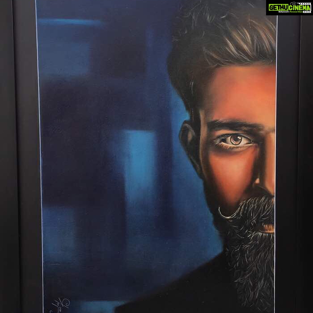 Varun Tej Instagram – Thanks a lot @ravalikavoori for this painting ...