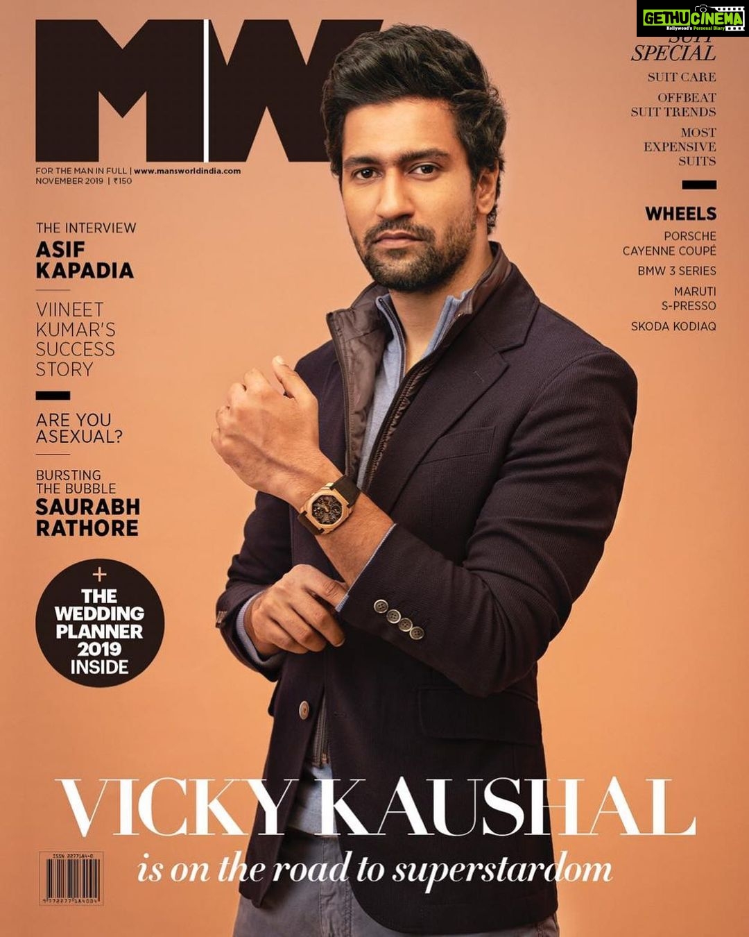Vicky Kaushal Instagram – November 2019 | @mansworldindia | Gethu Cinema