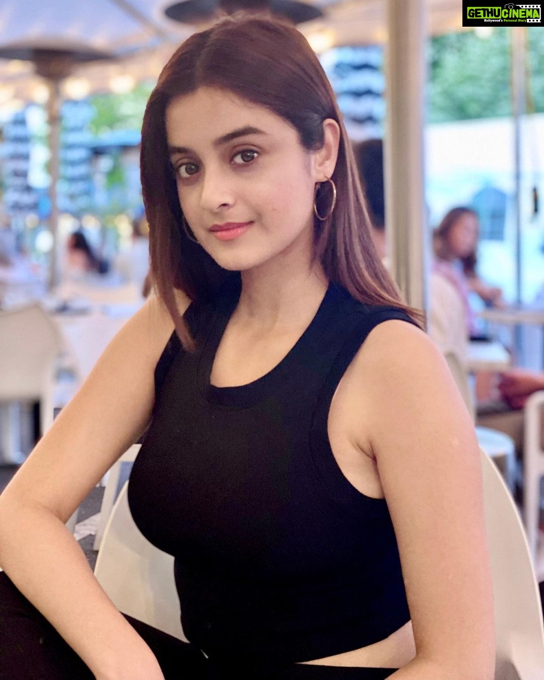 Darshana Banik Instagram – Watch the full song from my upcoming #Telugu release #Black,on ...