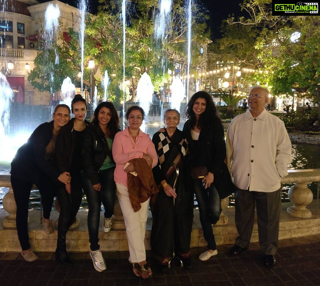 Tina Desai Instagram – When a gujju travels to the US, a big family ...