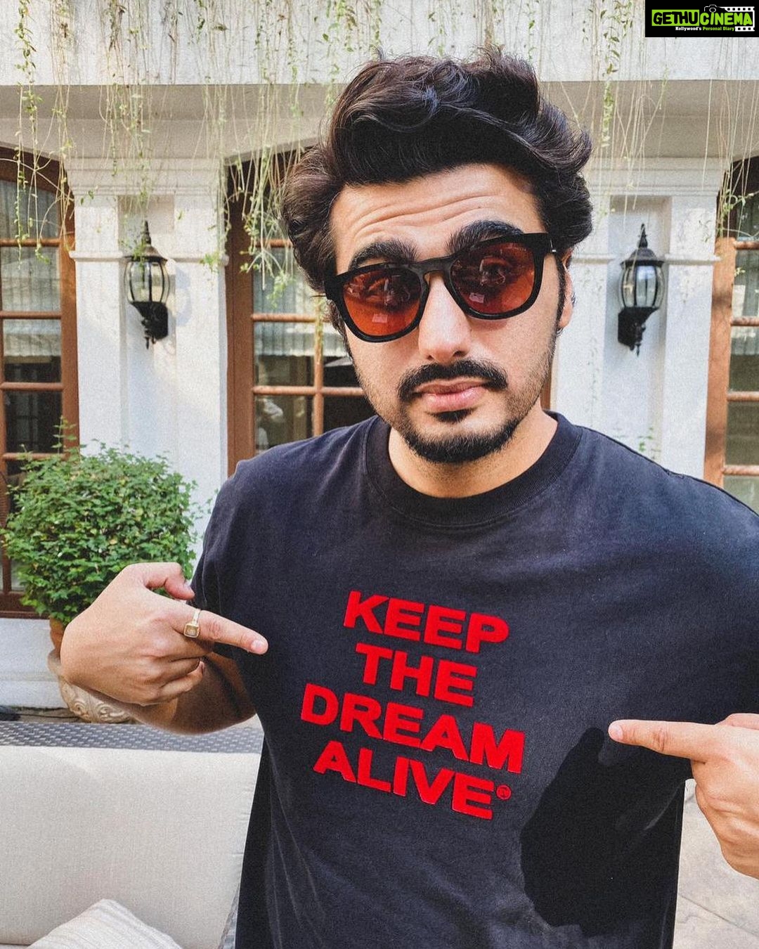 Arjun Kapoor Instagram – When your tee is also your motto in life. Photoshoot by @karishma ...