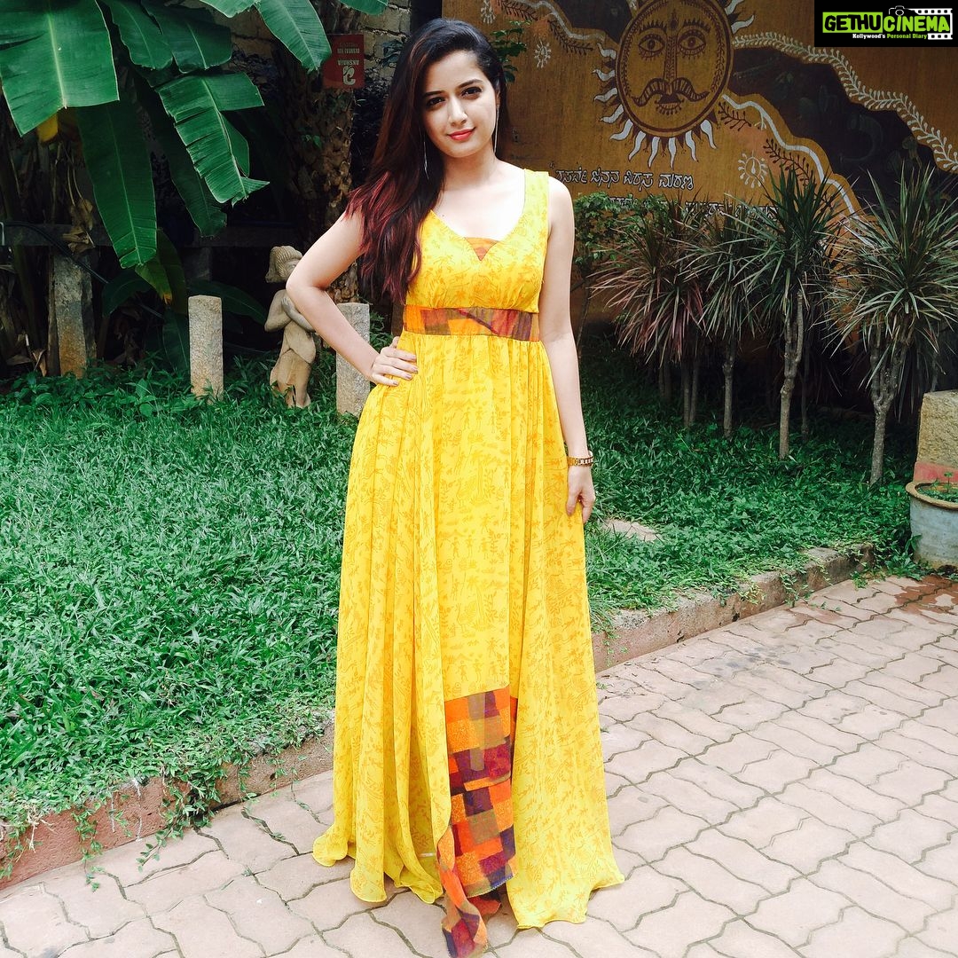 Ashika Ranganath Instagram – Wearing this beautiful maxi by ...