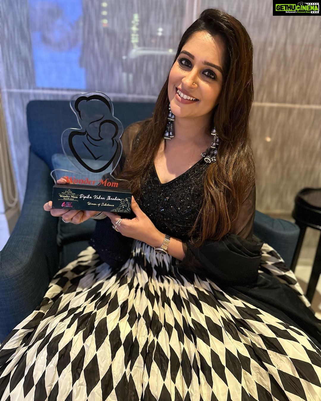 Dipika Kakar Instagram – “Women Of Substance” Honoured to recieve this ...