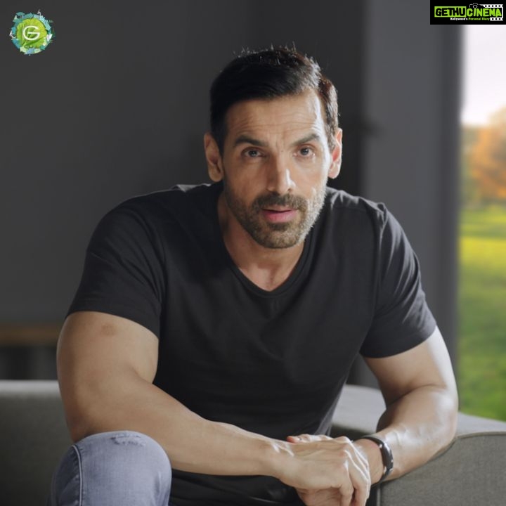 John Abraham Instagram – Working with Garnier on something I’m very ...