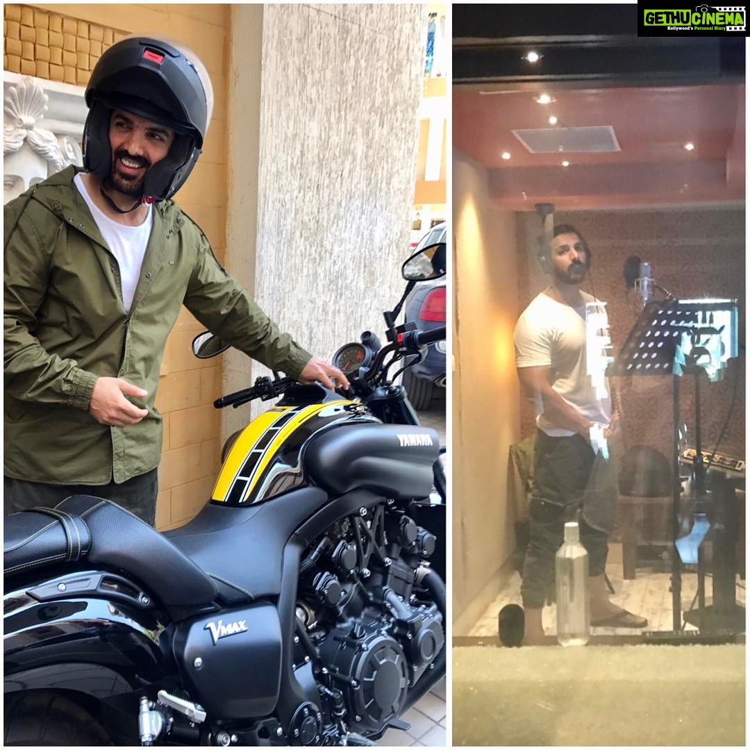 John Abraham Instagram – Happiness is when you start the day with a ...