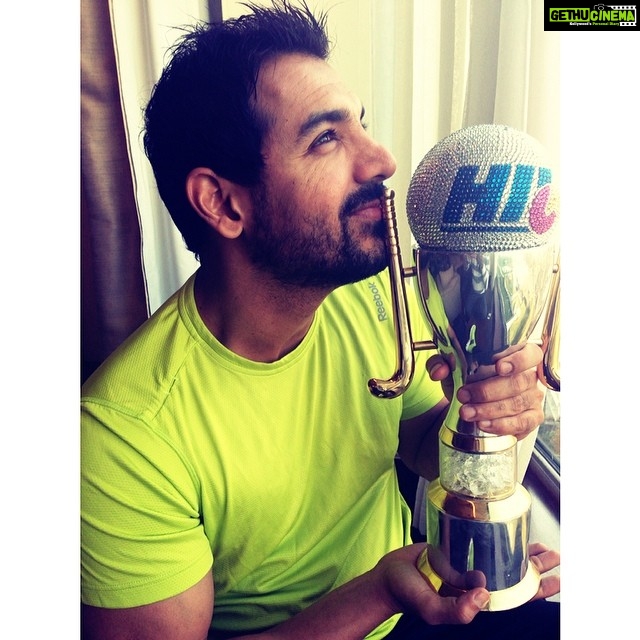 John Abraham Instagram – We are champions !!! | Gethu Cinema