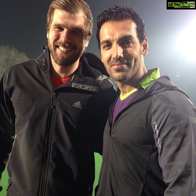 John Abraham Instagram – The worlds best goalkeeper Nicolas Jacobi # ...