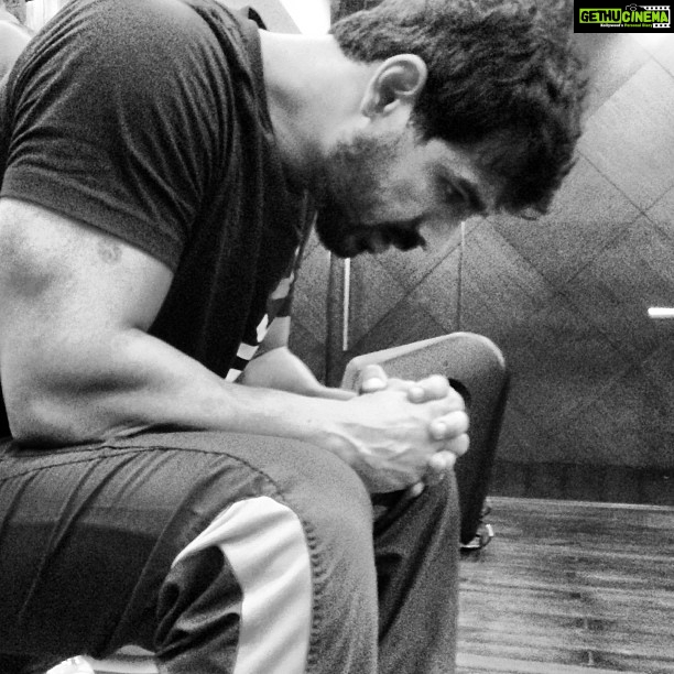 John Abraham Instagram – The calm after the storm. This is my religion ...
