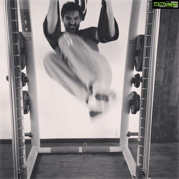 John Abraham Instagram – Just one more … For more pain … More gain ...