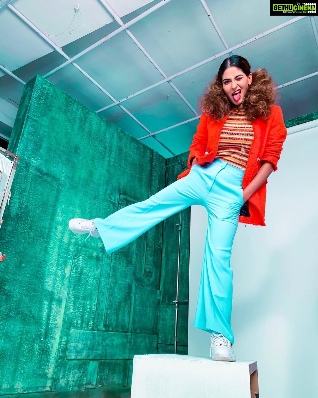 Karishma Sharma Instagram – Some people call me crazy. I prefer the ...