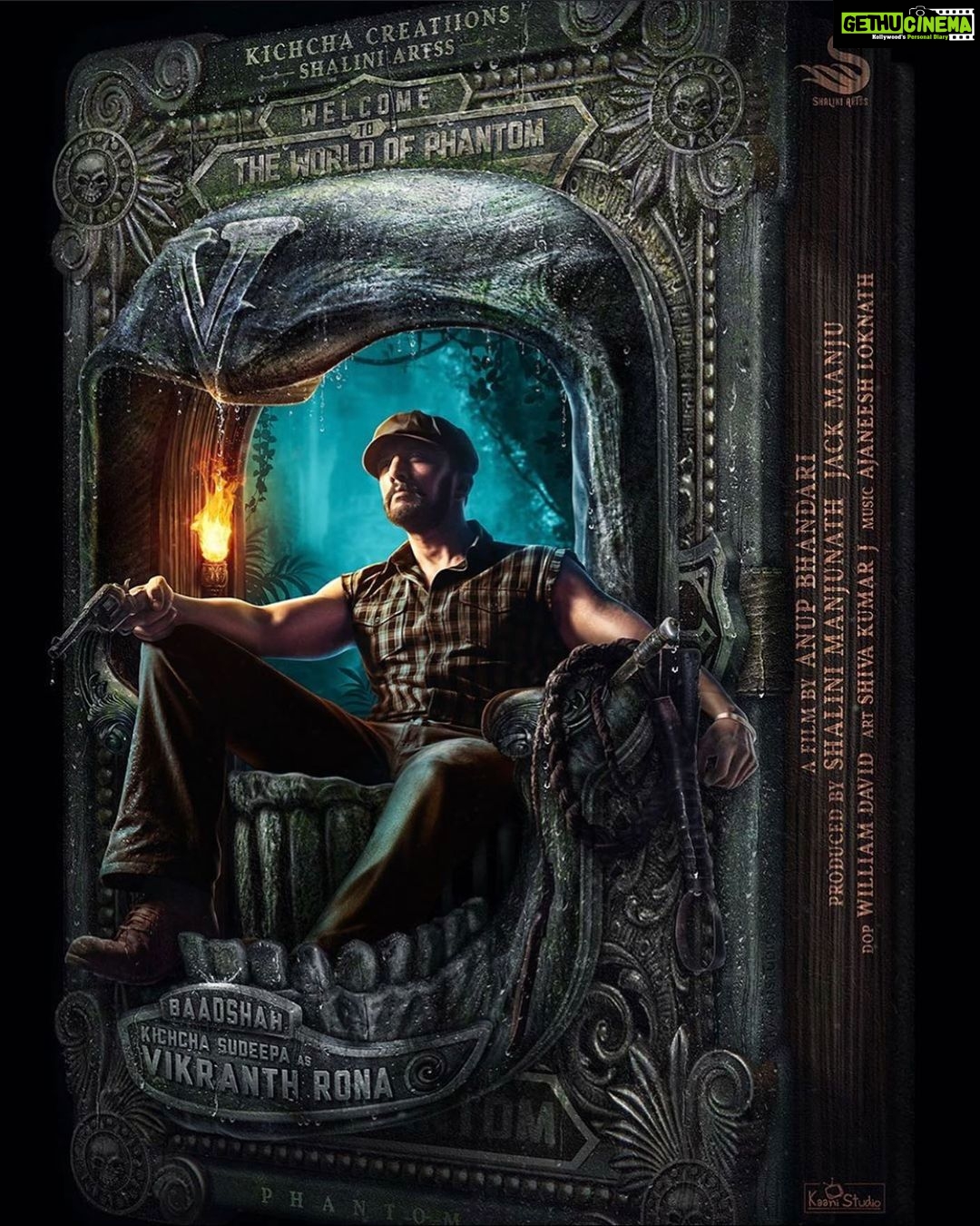 Neetha Ashok Instagram – Character intro poster of @kichchasudeepa sir ...