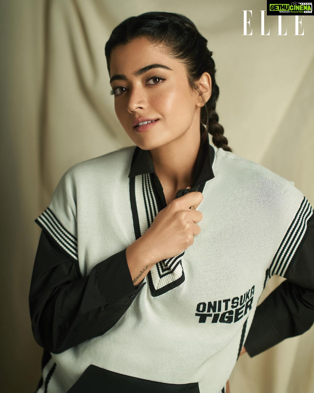 Rashmika Mandanna Instagram – Elle ️ @elleindia Clothing ...