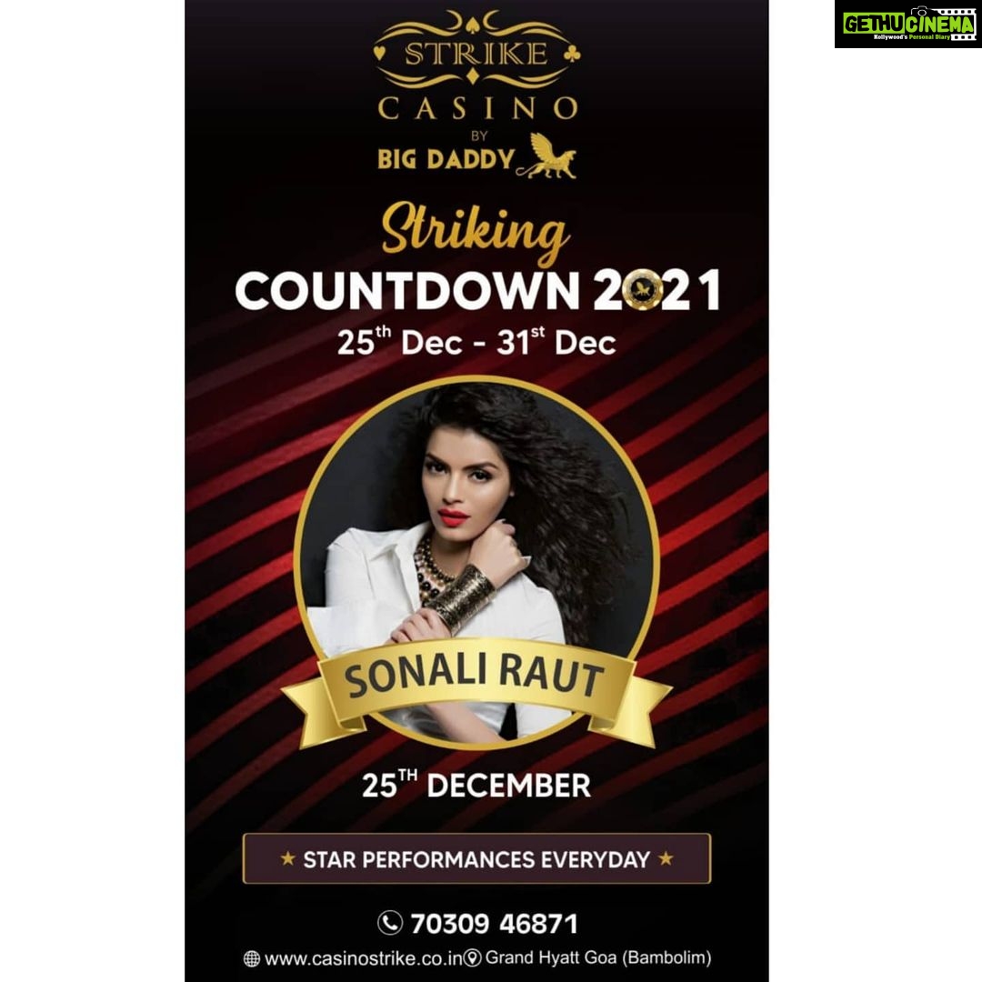 Sonali Raut Instagram – Lets celebrate the big bash !! Performing on ...
