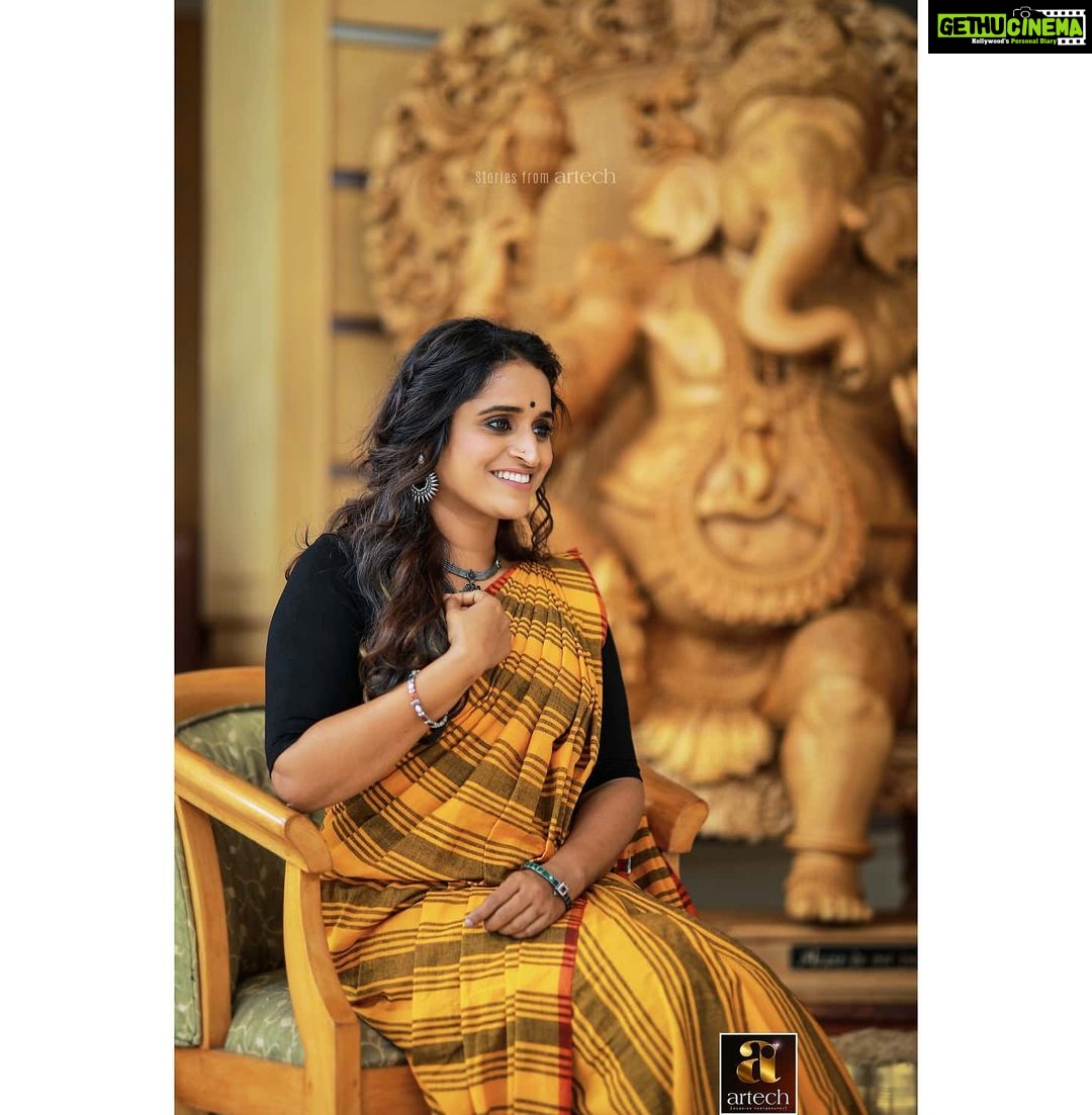 Surabhi Lakshmi Instagram – Yellow is capable of charming God. Costum ...