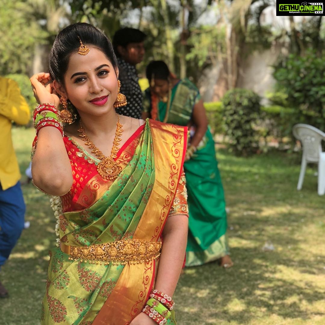 Swathi Deekshith Instagram – 🙂 | Gethu Cinema