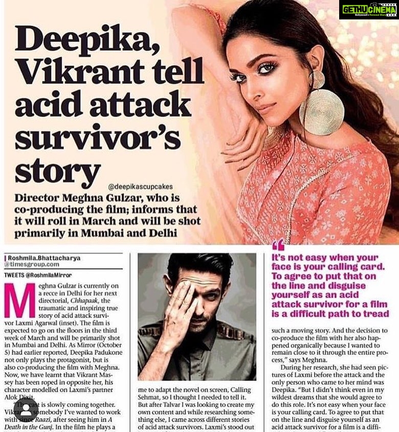 Vikrant Massey Instagram – SHUKR 🙏🏽 . . . #CHAAPAAK @meghnagulzar ...