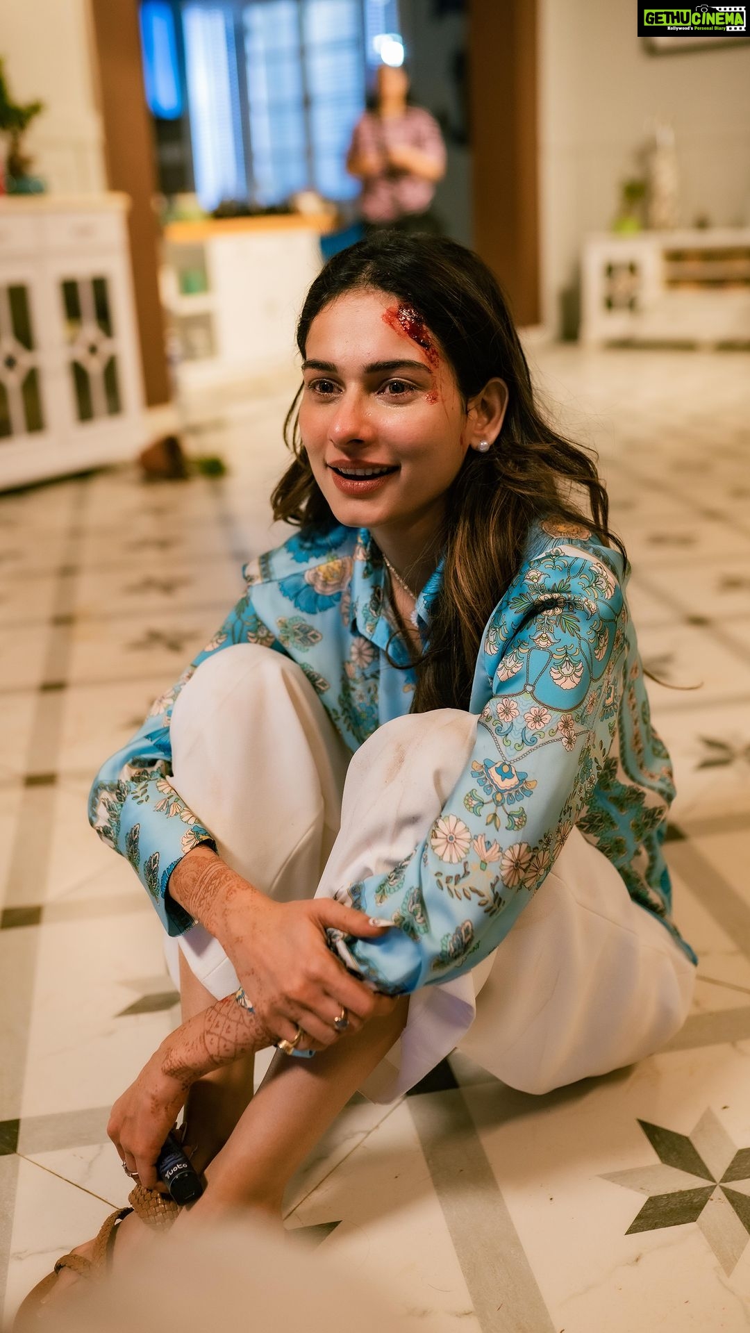 Aneri Vajani Instagram – This is how we shot the Murder sequence for ...