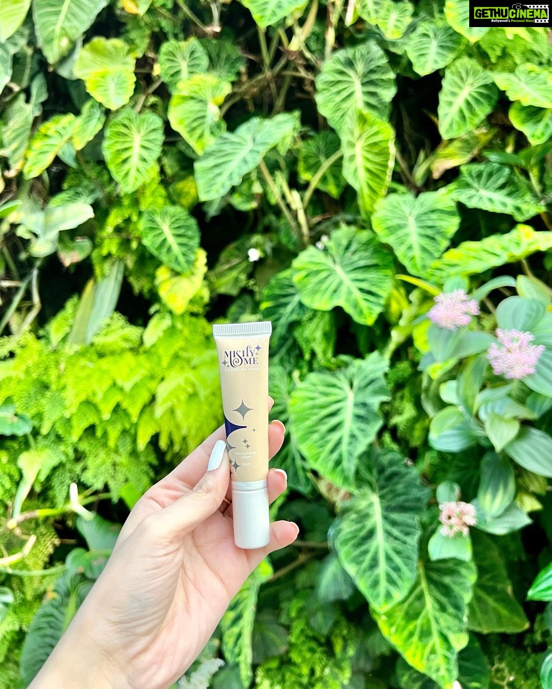Arishfa Khan Instagram – LOOK GOOD FEEL GOOD🌸🌿 Mishy Me ⭐️ BB Cream is ...