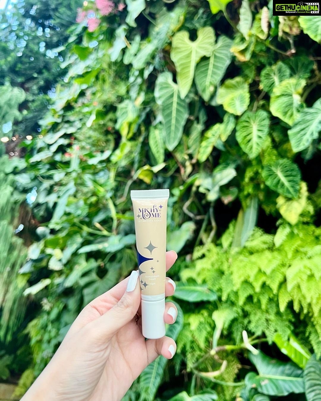 Arishfa Khan Instagram – LOOK GOOD FEEL GOOD🌸🌿 Mishy Me ⭐️ BB Cream is perfect for people across ...