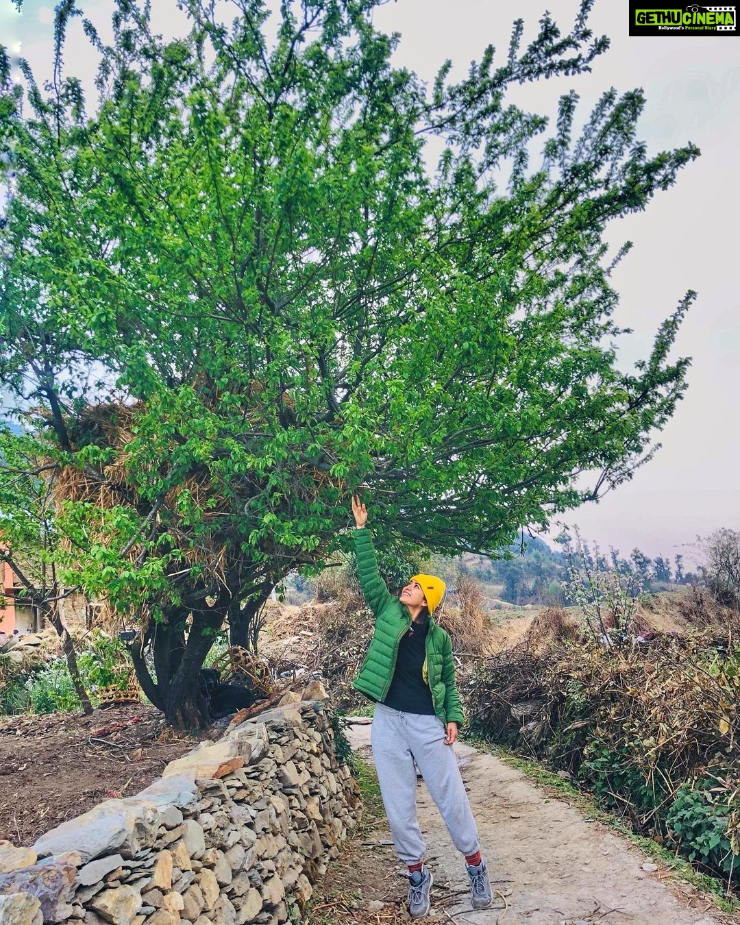 Asha Negi Instagram - मैं और मेरी favourite place💙 🏼 Uttarakhand ...