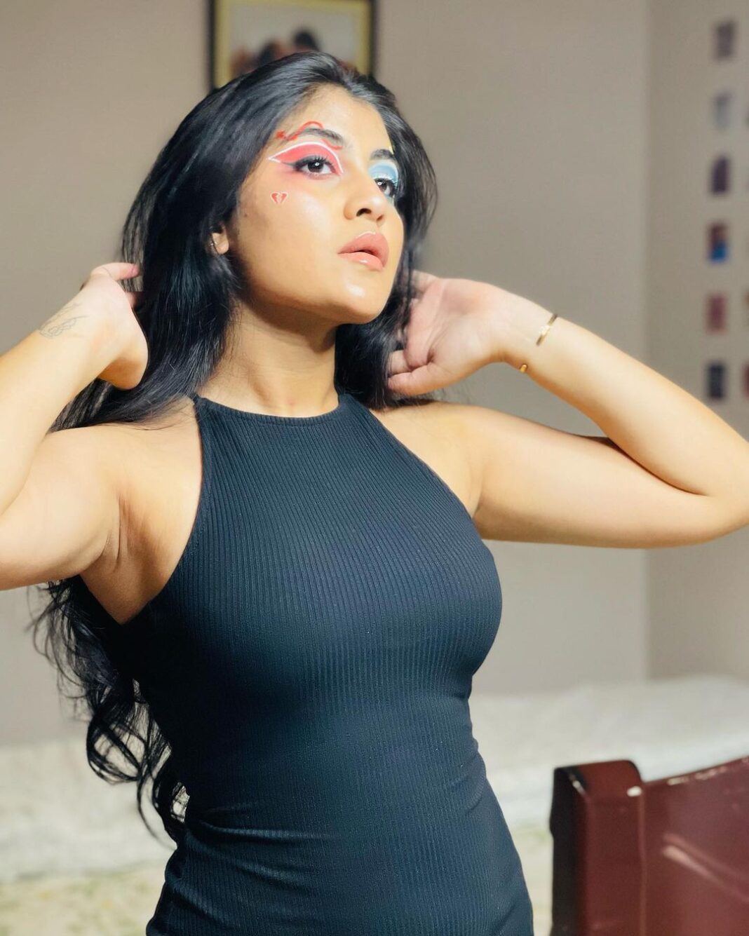 Actress Hasini Anvi HD Photos and Wallpapers November 2022 - Gethu Cinema