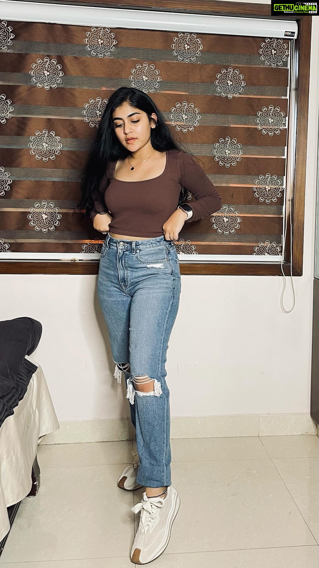 Hasini Anvi Instagram – GRWM for First day of college 🥹💕. Outfit ...