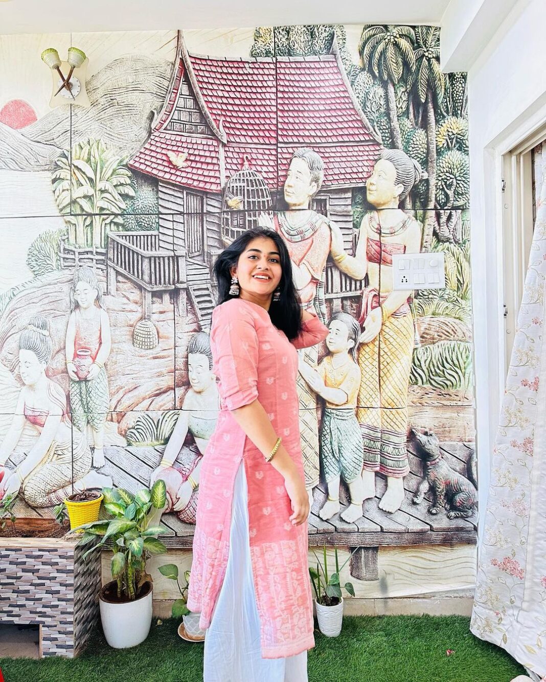 Actress Hasini Anvi HD Photos and Wallpapers April 2023 - Gethu Cinema