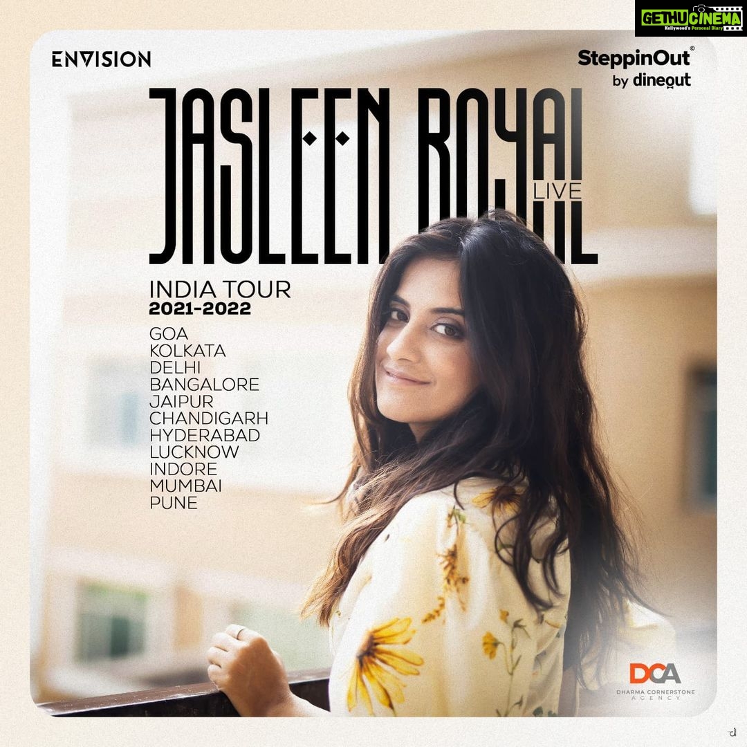 Jasleen Royal Instagram - So excited to announce my first ever India ...