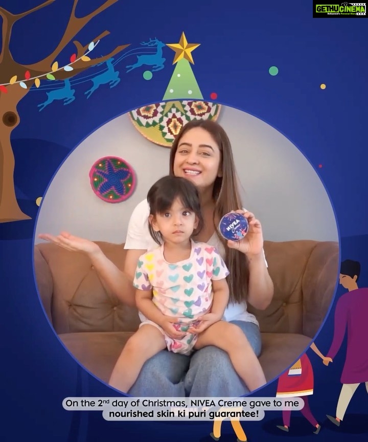 Mahhi Vij Instagram – Getting my holiday vibe on with NIVEA Crème’s 12 ...