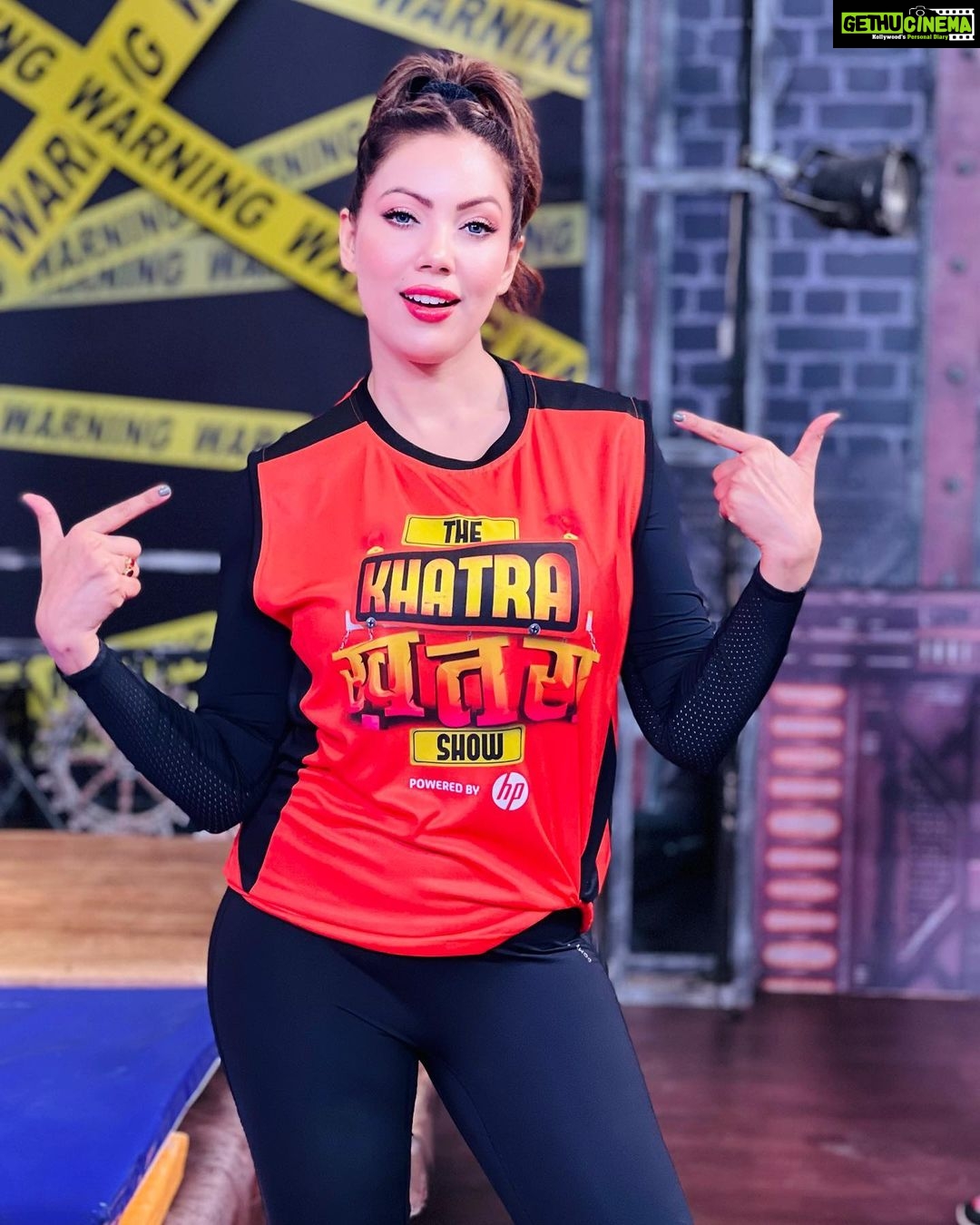 Munmun Dutta Instagram – Always a lot of fun on the set of Khatra ...
