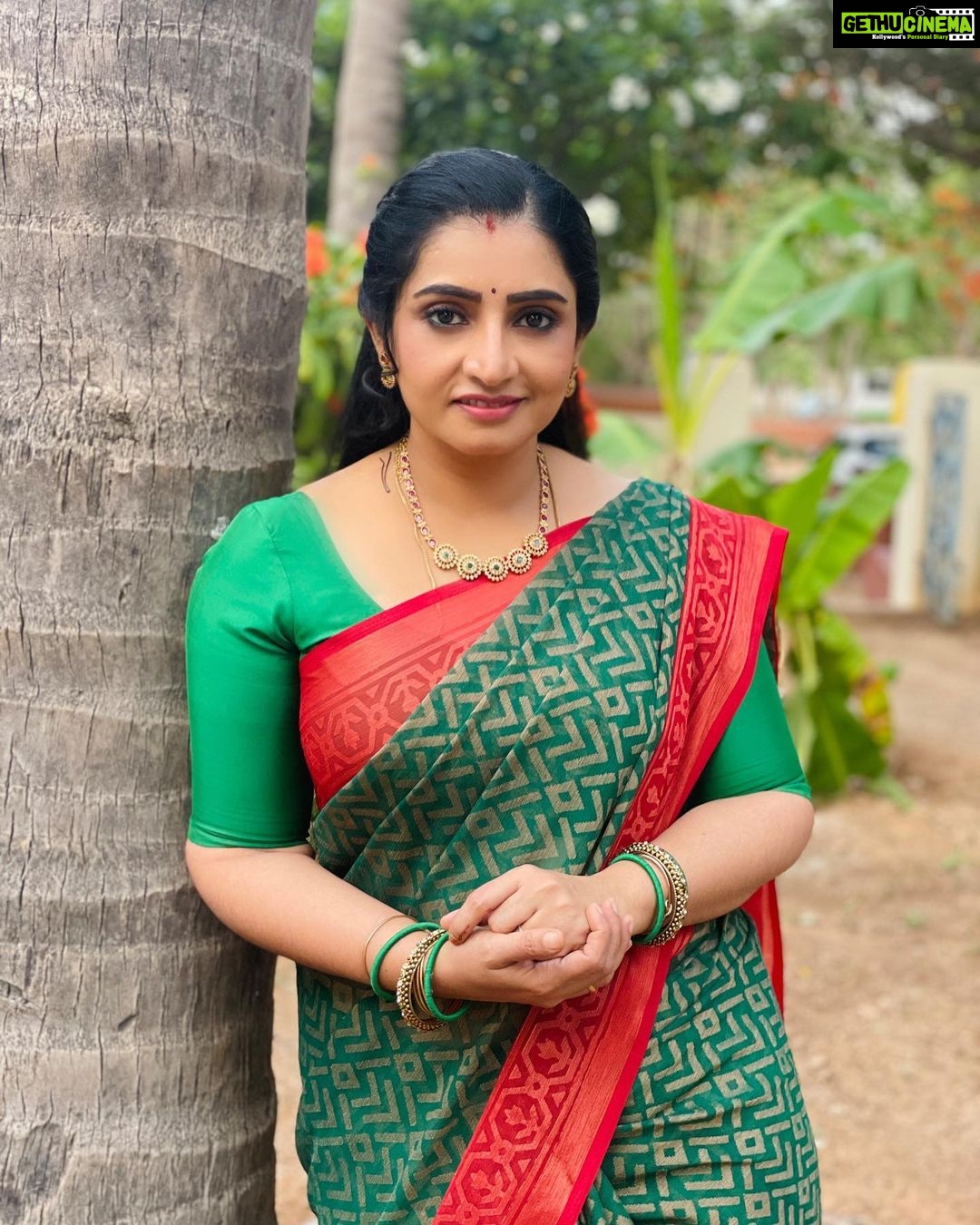 Sujitha Instagram – Little different in usual 😊😌 Simple but beautiful ...